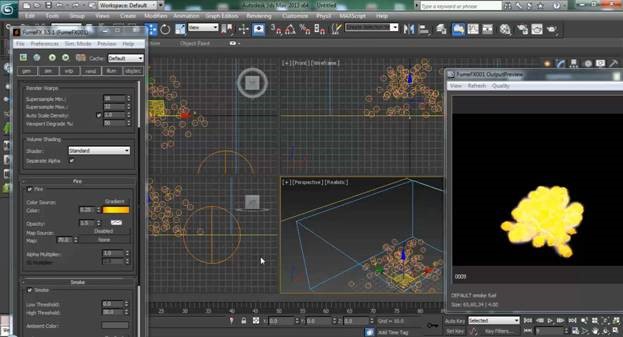 在3ds Max 中的 FumeFX爆炸-炫云官网